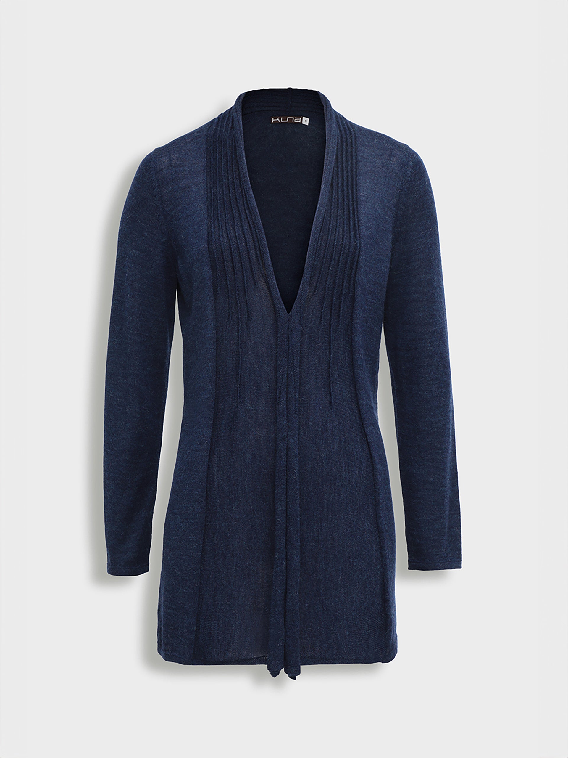 Cárdigan Kayla De Royal Alpaca Color Azul