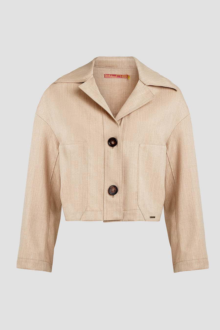 Saco Williamin De Lana & Baby Alpaca Color Beige
