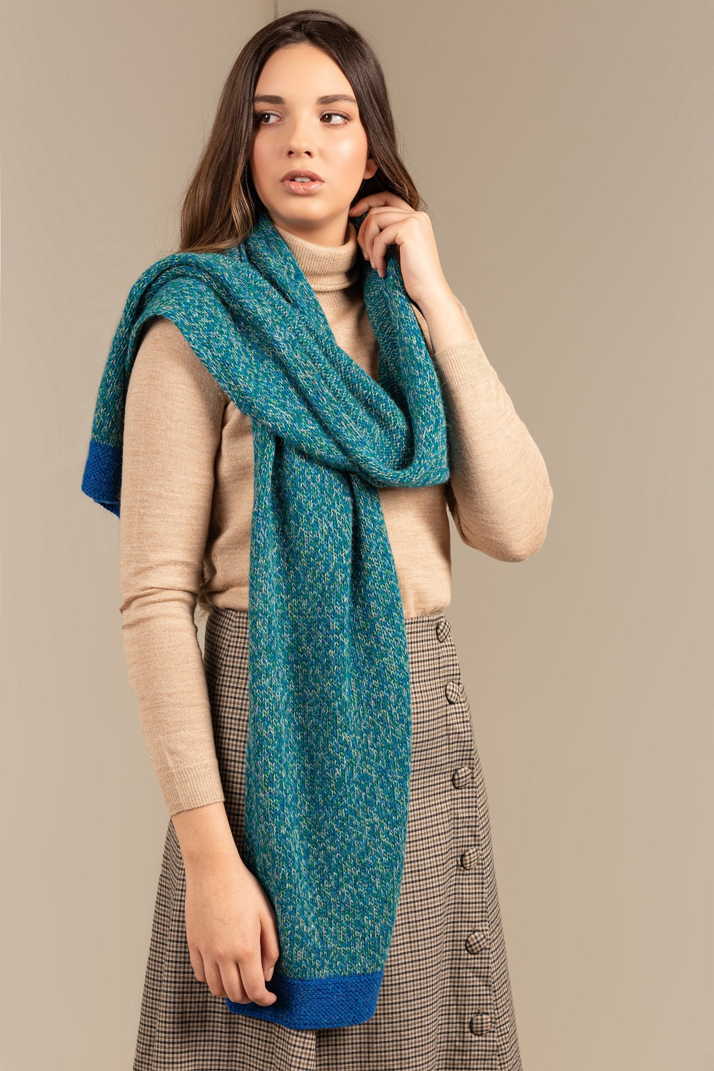 Chalina Undo De Baby Alpaca Color Fiume & Carrusel