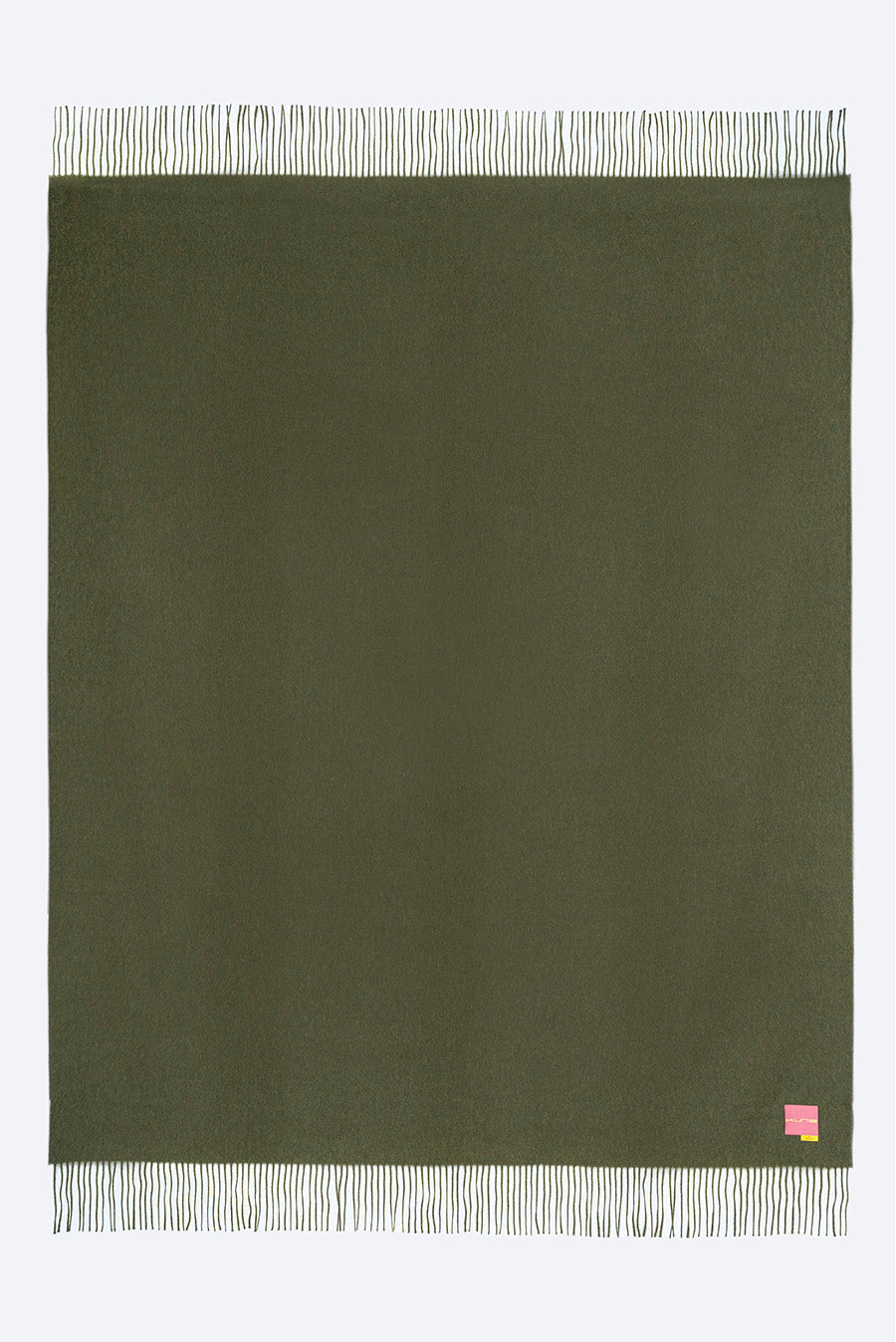 Manta Jet De Baby Alpaca Color Verde